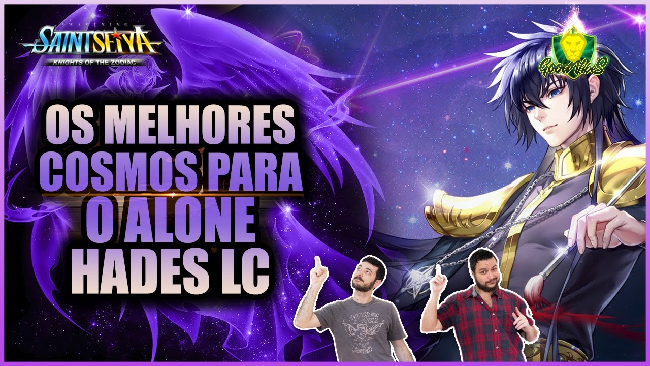O MELHOR SET de COSMO para o ALONE HADES LOST CANVAS! Saint Seiya ...
