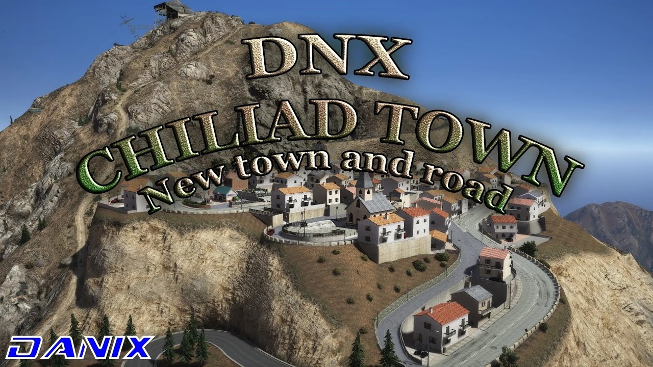 Gta 5 Chiliad Town Map mod oi3 FiveM - YouTube