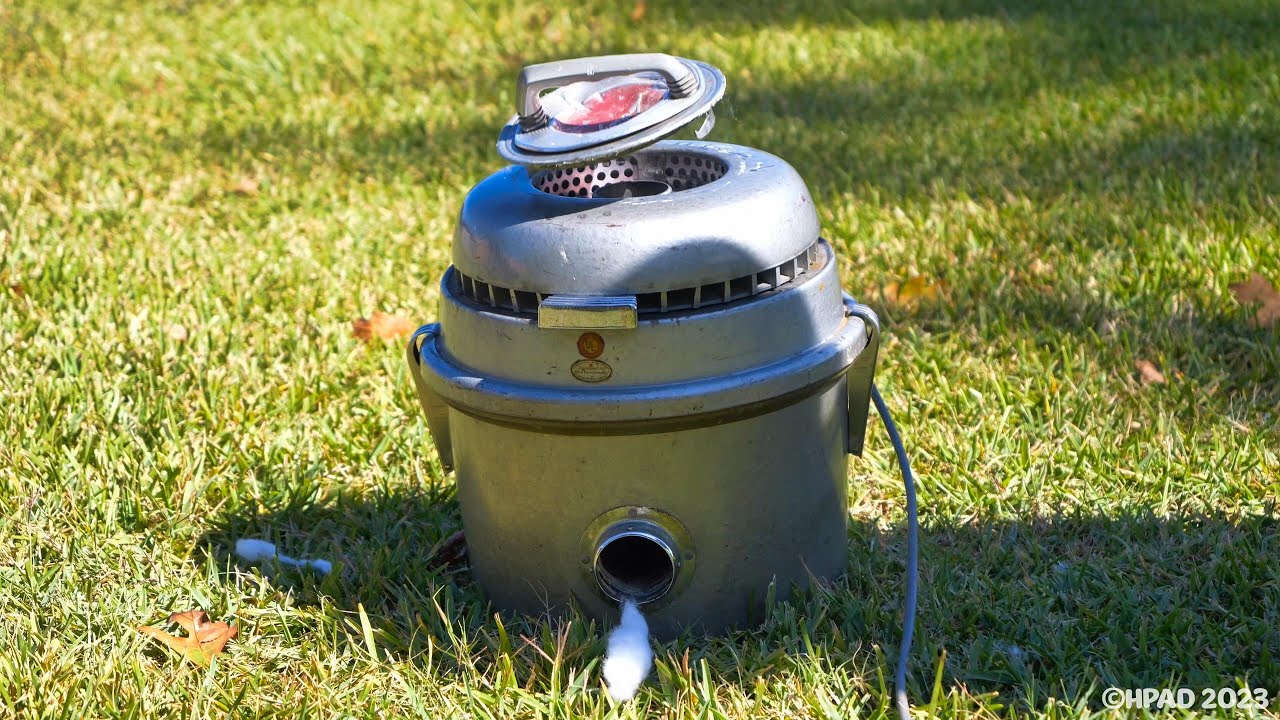Lewyt Vacuum Cleaner Destruction - YouTube