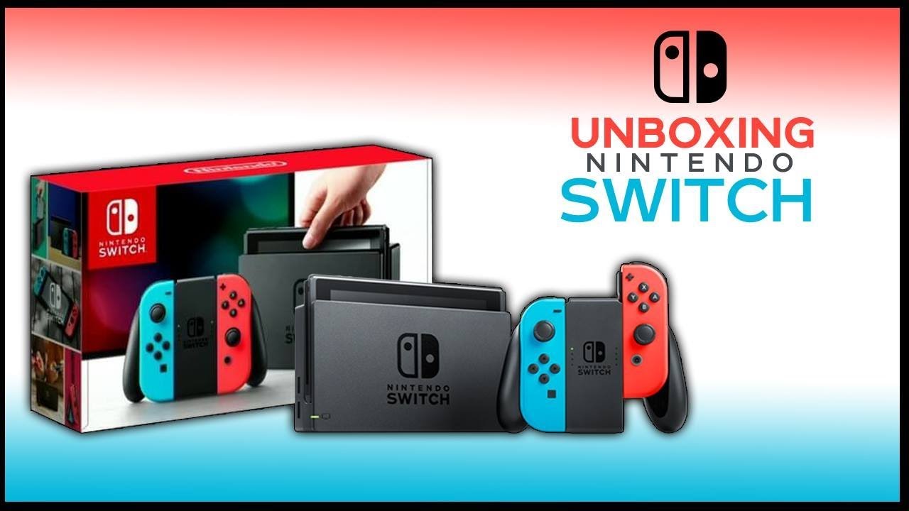 UNBOXING NINTENDO SWITCH v1 | Reviewsito - YouTube
