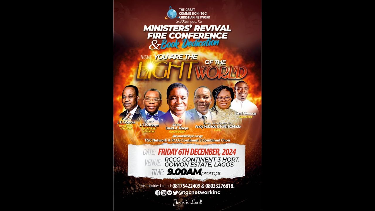 Minister's Revival Fire Conference& Book Dedication - YouTube