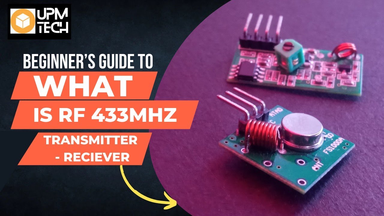 What is RF 433MHZ Transmitter And Receiver and how it works. | Arduino ...