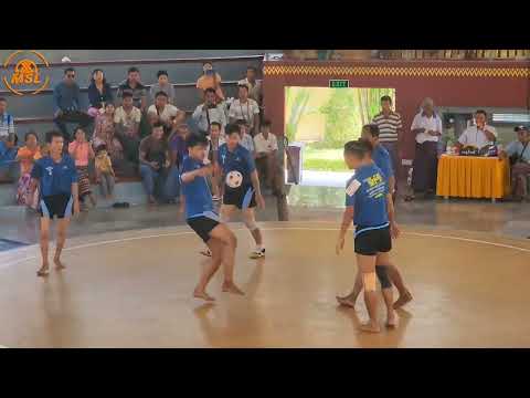 Myanmar Traditional Chinlone Skills of Best players...... - YouTube