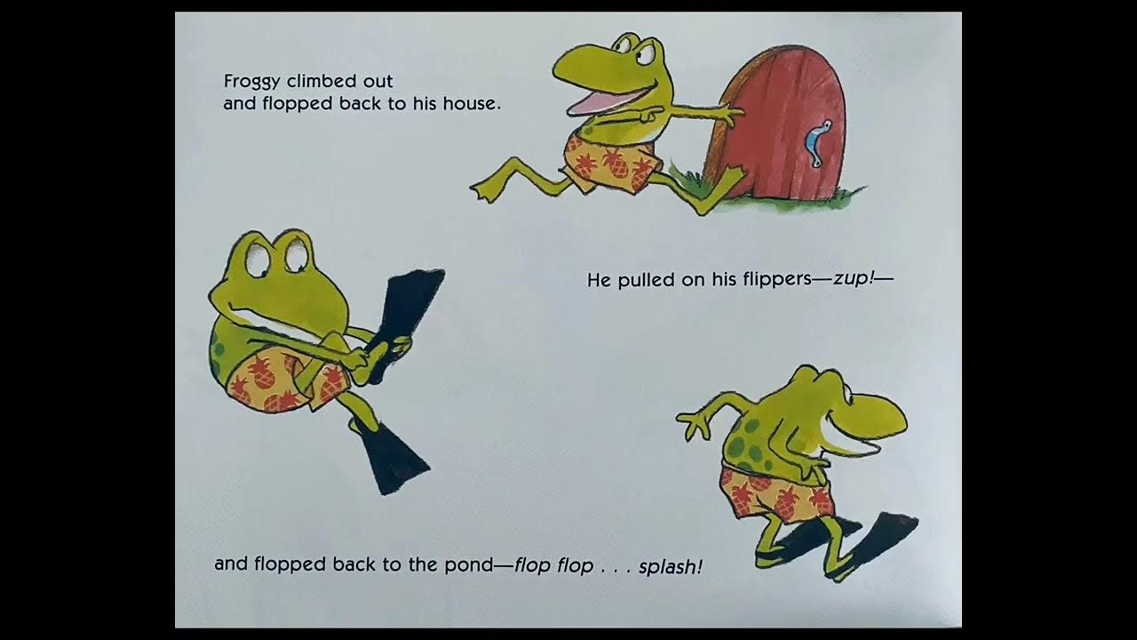 READ ALOUD | Froggy Learns to Swim Book By Jonathan London - YouTube