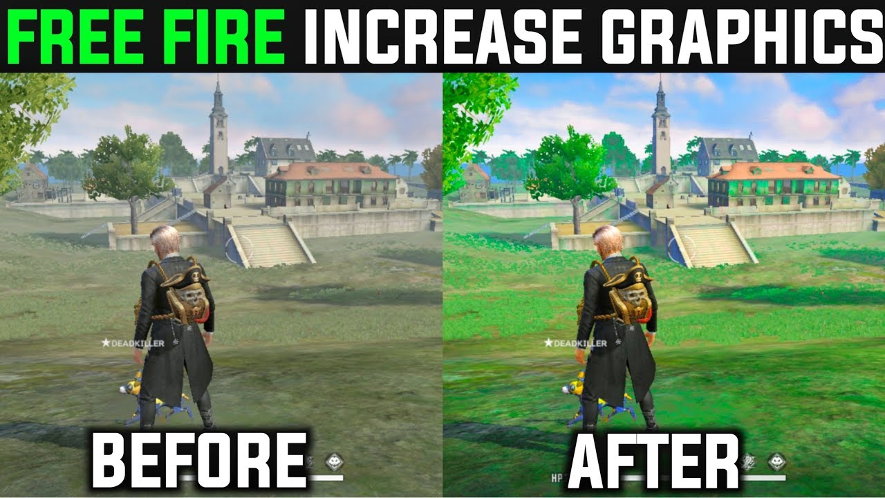 How To Increase Free Fire Graphics In Hindi | Free Fire HD Graphics ...