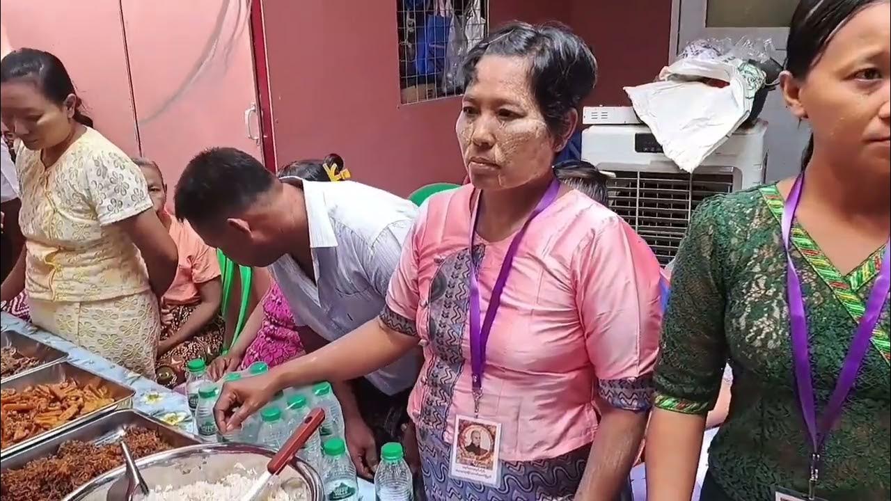 16 10 22 သရက်တောကျောင်းတိုက် သဘာဝတရားရိပ်သာ၌ ကထိန်အလှူမင်ဂလာကျင်းပပ