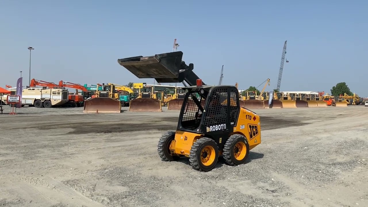 JCB 170 Skid Steer Loader - Dubai, UAE Timed Auction | 20 & 21 ...