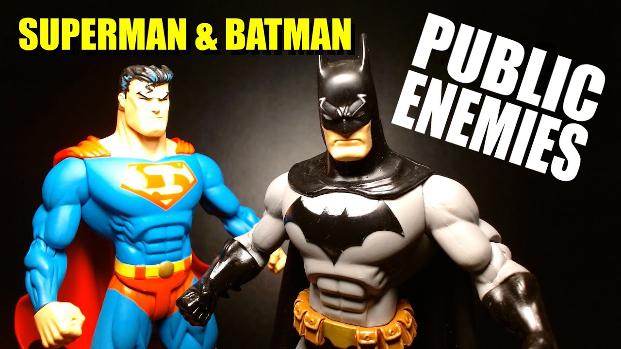 Superman Batman Public Enemies 2 Pack Box Set DC Direct Collectibles ...