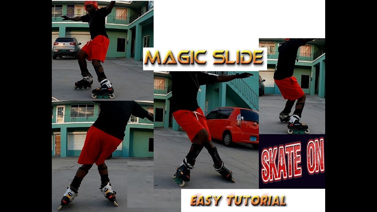 Learn Inline Skating MAGIC SLIDE in 3 mins!! - YouTube