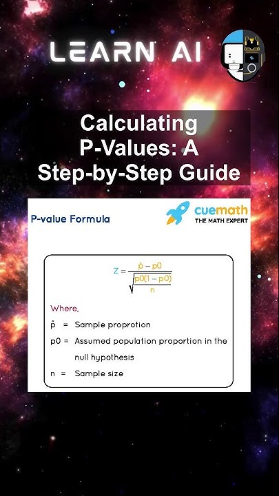 Calculating P-Values: A Step-by-Step Guide #ai #artificialintelligence #machinelearning #aiagent ...