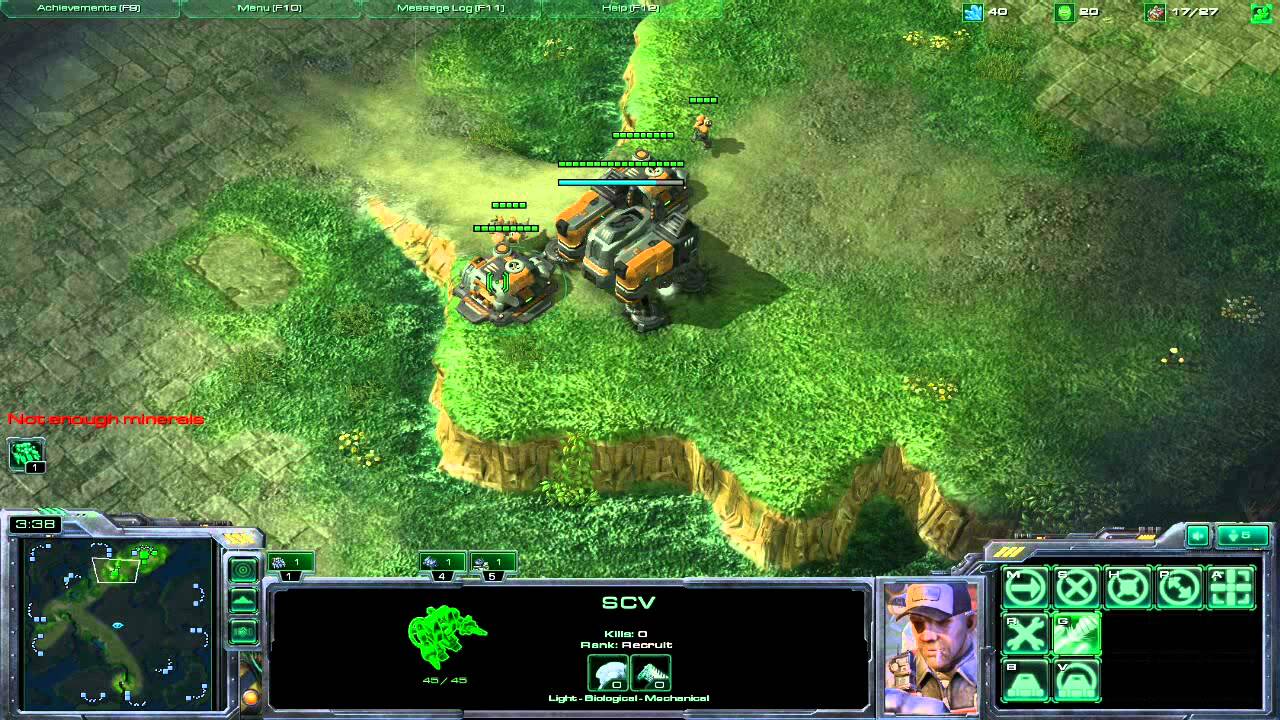 SC2: Basic Terran Opening Tutorial - YouTube