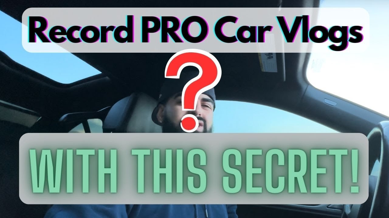 Create Better Car Vlogs With These Tips - YouTube