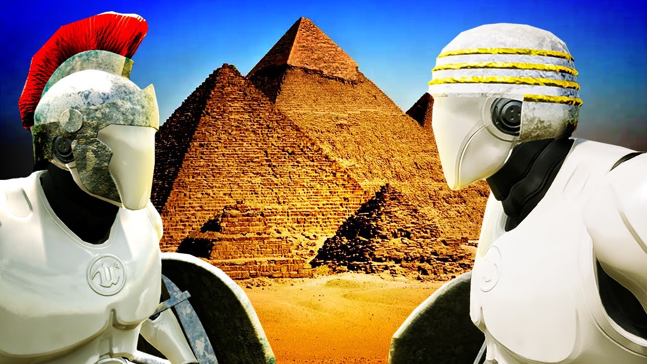 Roman Empire Invades Egypt to Conquer the Pyramids in Formata! - YouTube