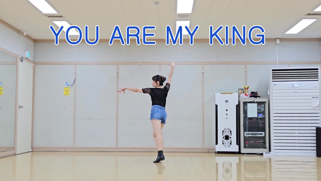 YOU ARE MY KING LINE DANCE- Improver - YouTube