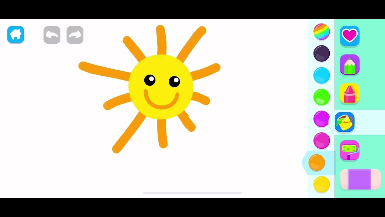 Funny Sun Drawing | Kids Show - YouTube