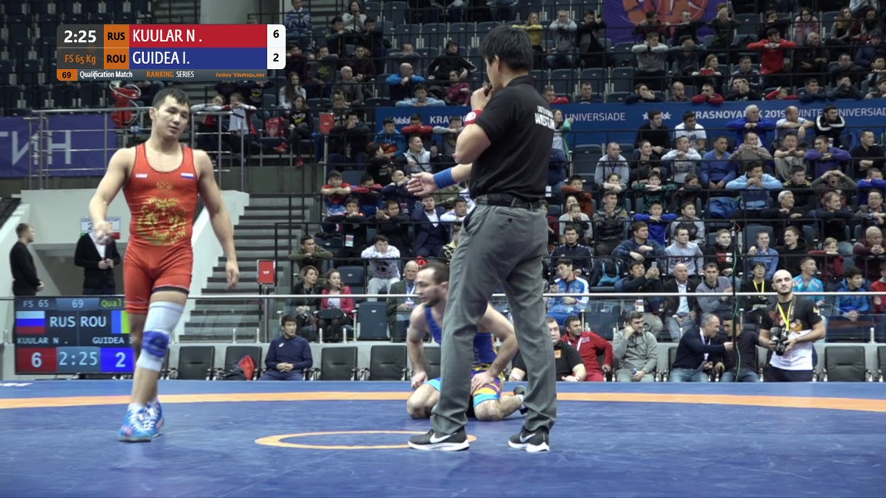 Qual. FS - 65 kg: N. KUULAR (RUS) v. I. GUIDEA (ROU) - YouTube