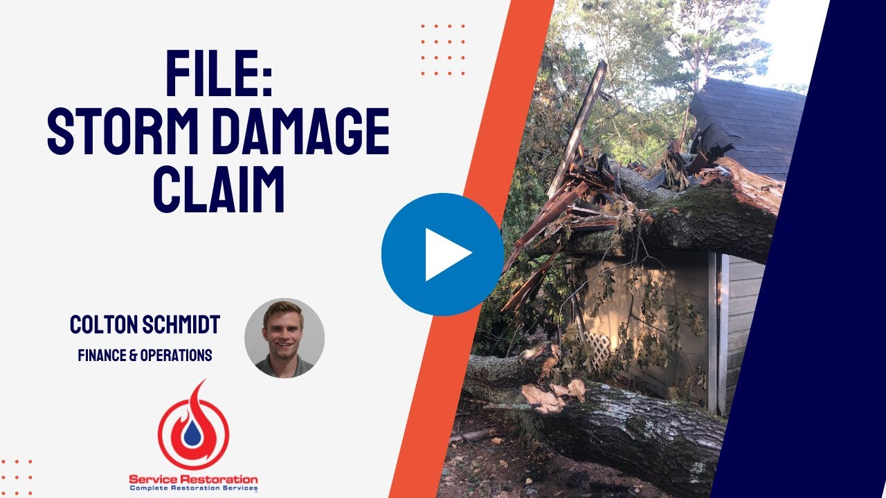 How Do I File a Storm Damage Insurance Claim? | Service Restoration ...