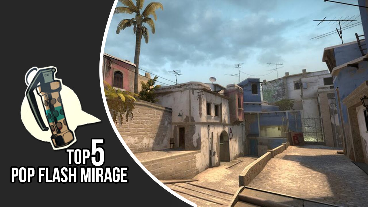 [CS:GO][PL] - TOP 5 Pop flash MIRAGE !!! - YouTube