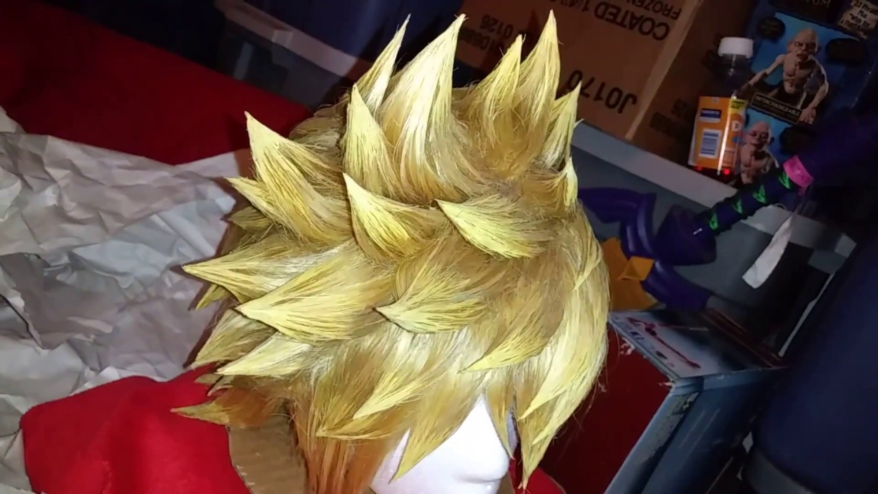 My Kingdom Hearts Roxas/Ventus Cosplay Wig Review - YouTube
