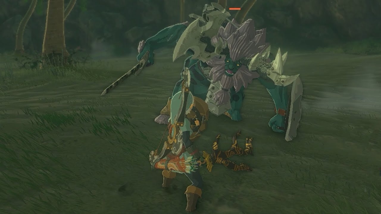 The Legend of Zelda: Tears of the Kingdom - Centaleón azul - YouTube