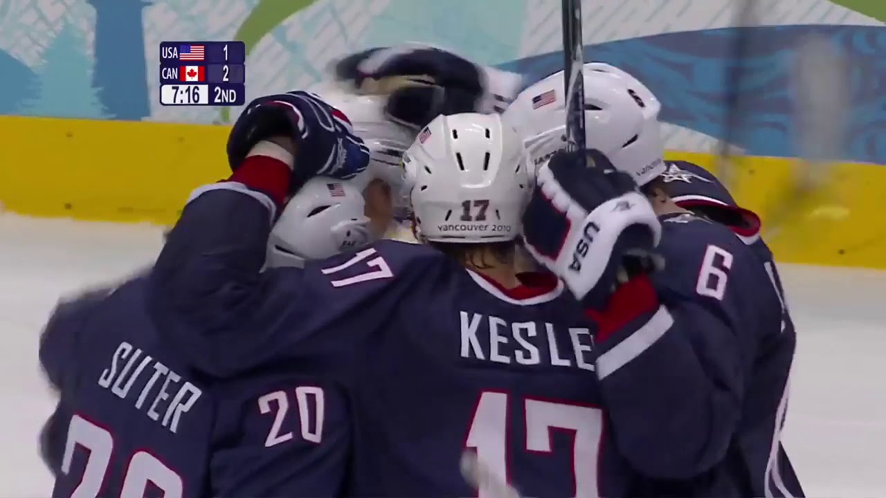 Ryan Kesler Goal - Canada vs. USA, 2010 Olympics Gold Medal Game - YouTube