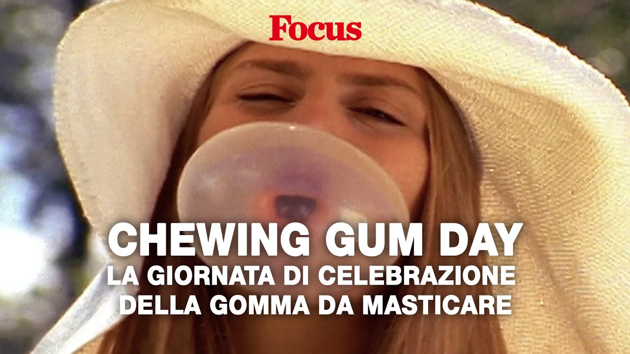 Chewing gum Day: come si produce la gomma da masticare e quali ...