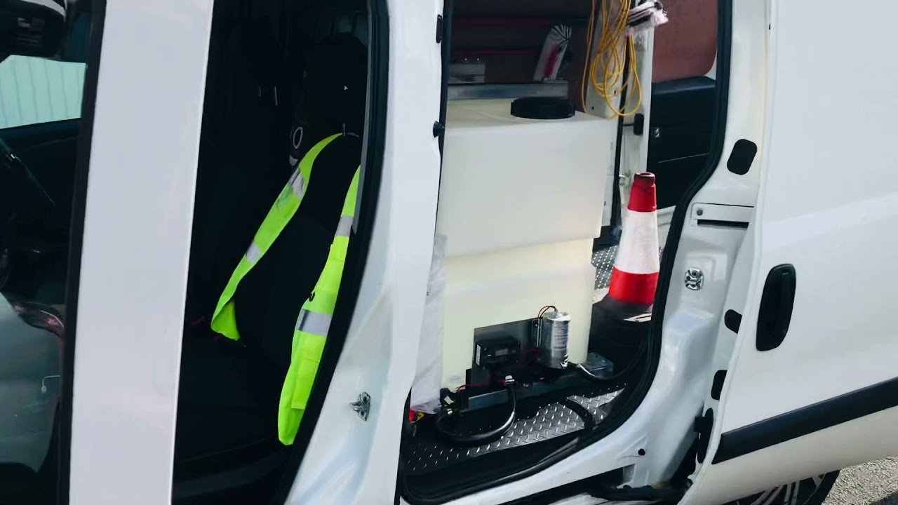 Window Cleaning Van Setup - YouTube