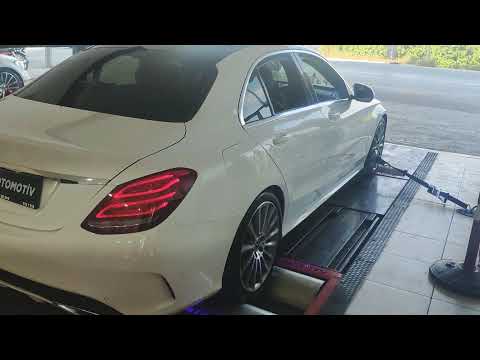Mercedes C200d dyno test - Erdemli Garantili Arabam Oto Ekspertiz