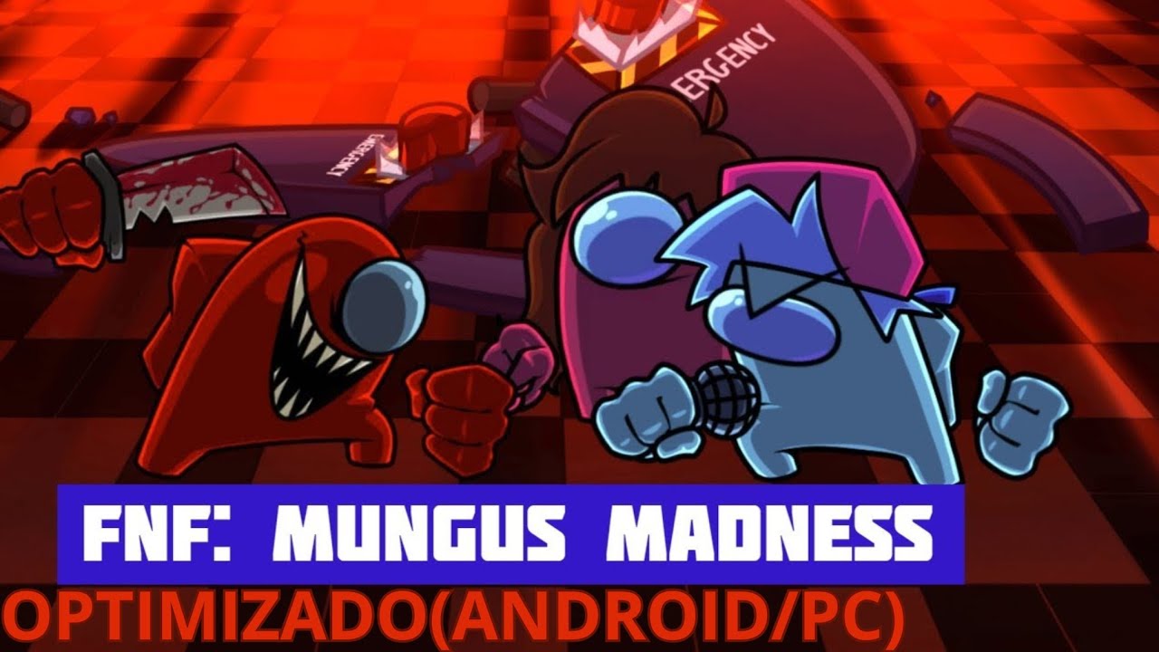 FNF VS RED MUNGUS MADNESS OPTIMIZADO(ANDROID/PC) - YouTube