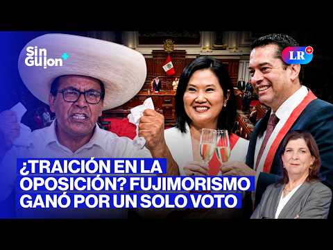 FUJIMORISMO TOMA EL SENADO Y OPOSICIÓN LA CÁMARA DE DIPUTADOS | SIN GUION CON ROSA MARÍA PALACIOS
