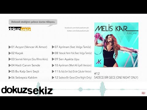 Melis Kar - Sadece Bir Gece (One Night Only) (Official Audio)