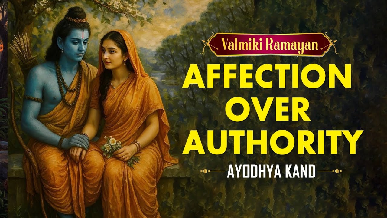 Affection Over Authority | Valmiki Ramayan | Ayodhya Kand Ep 47 | Sri ...