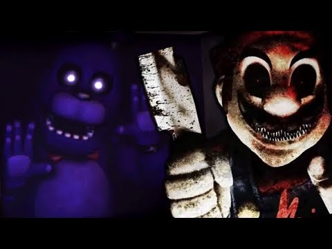 MARIO GETS ATTACKED BY THE FNAF ANIMATRONICS! | Mario in Animatronic ...