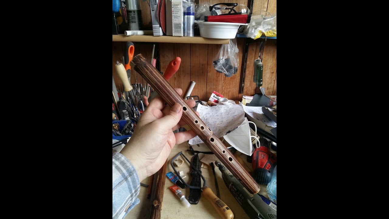 how to make a whistle flute - YouTube