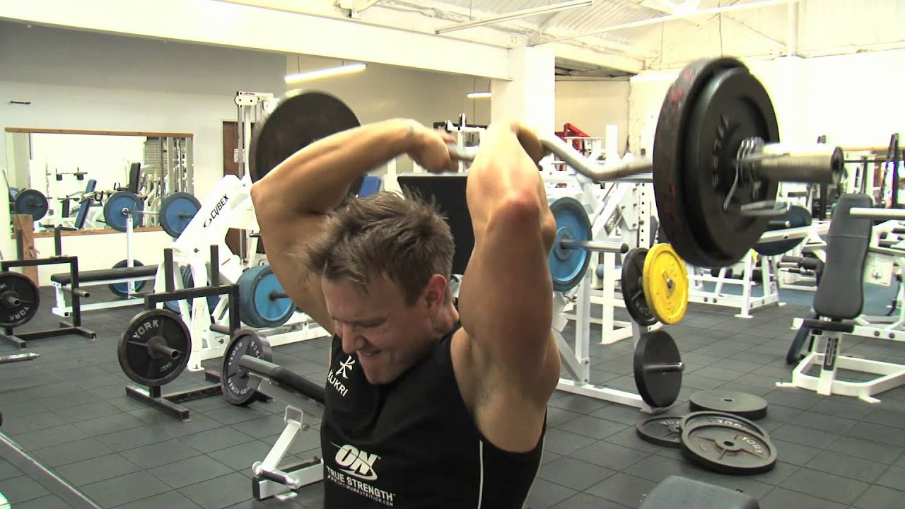 Rob Riches WBFF Fitness Model Contest Prep. 10 Weeks Out - Triceps ...