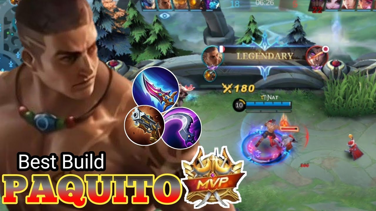 Best build end emblem paquito! Gameplay paquito mobile legends | Mlbb ...