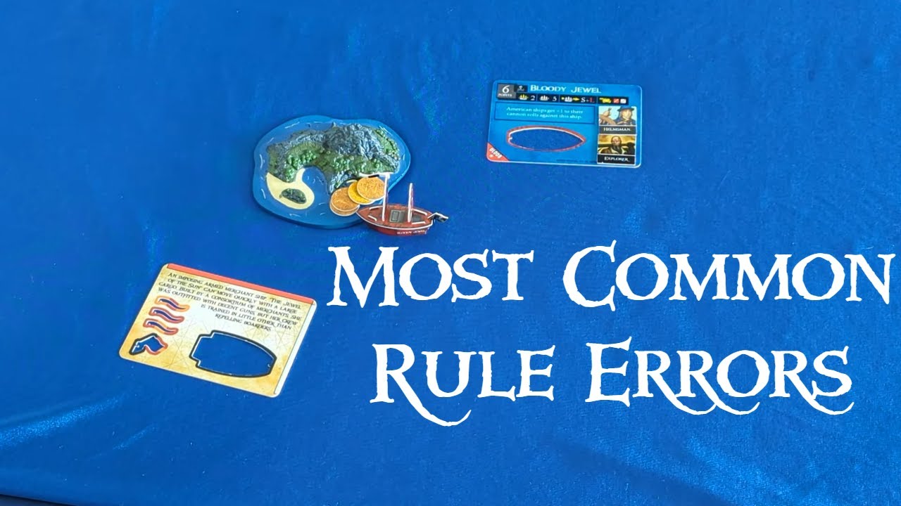 Most Common Rule Errors that I've seen new players make - YouTube