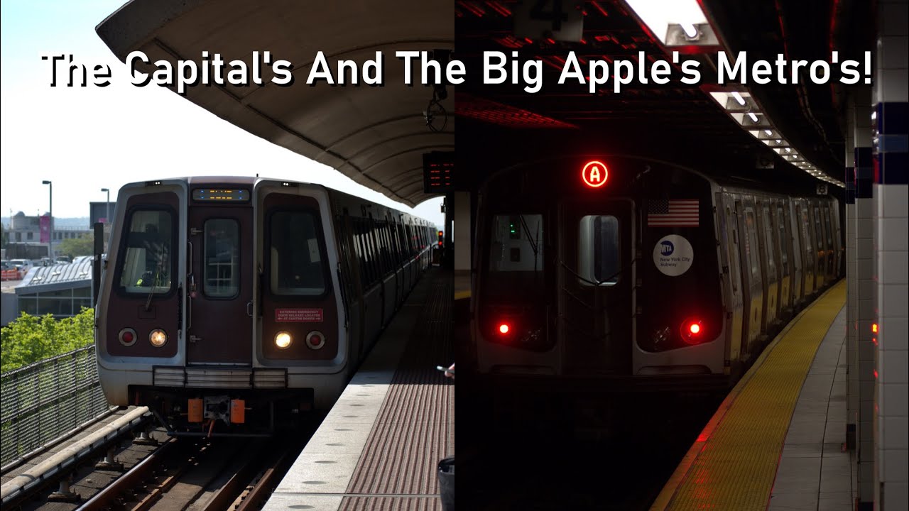 The Capital And The Big Apple's Metro's! - YouTube