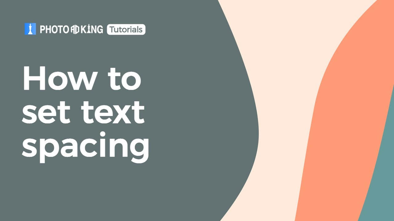 How To Set Text Spacing In PhotoADKing YouTube How To Set Text Spacing In PhotoADKing YouTube