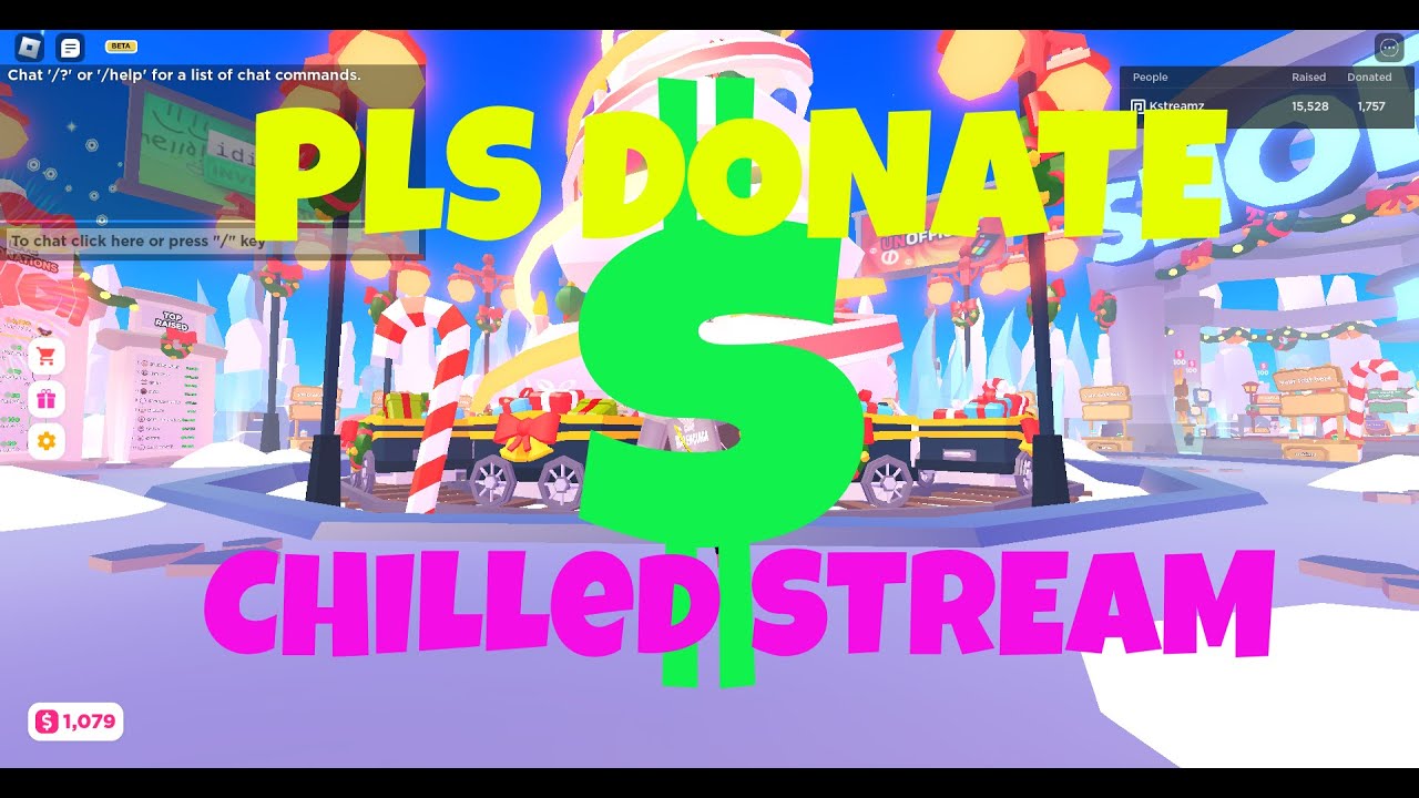 CHILL STREAM| PLS DONATE - YouTube