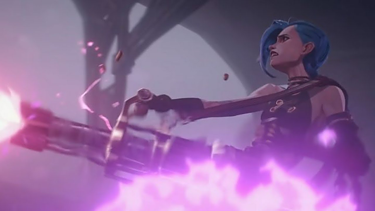 Machine Gun | Jinx Arcane Tribute Amv Edit Thingy - YouTube