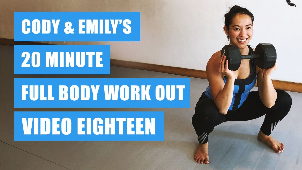 20 MINUTE FULL BODY WORKOUT - YouTube