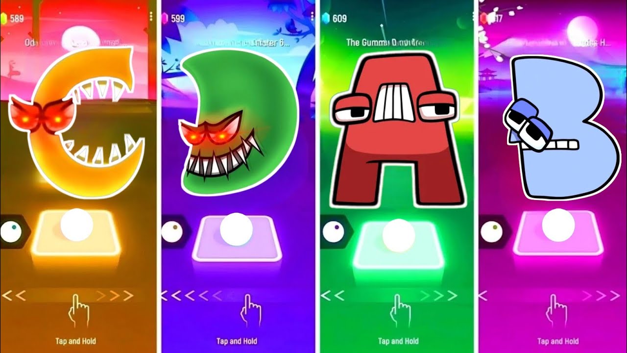 Evil Alphabet Lore - C 🆚 D 🆚 Alphabet Lore - A 🆚 B. 🎶 Who Is Best?🎵 ...