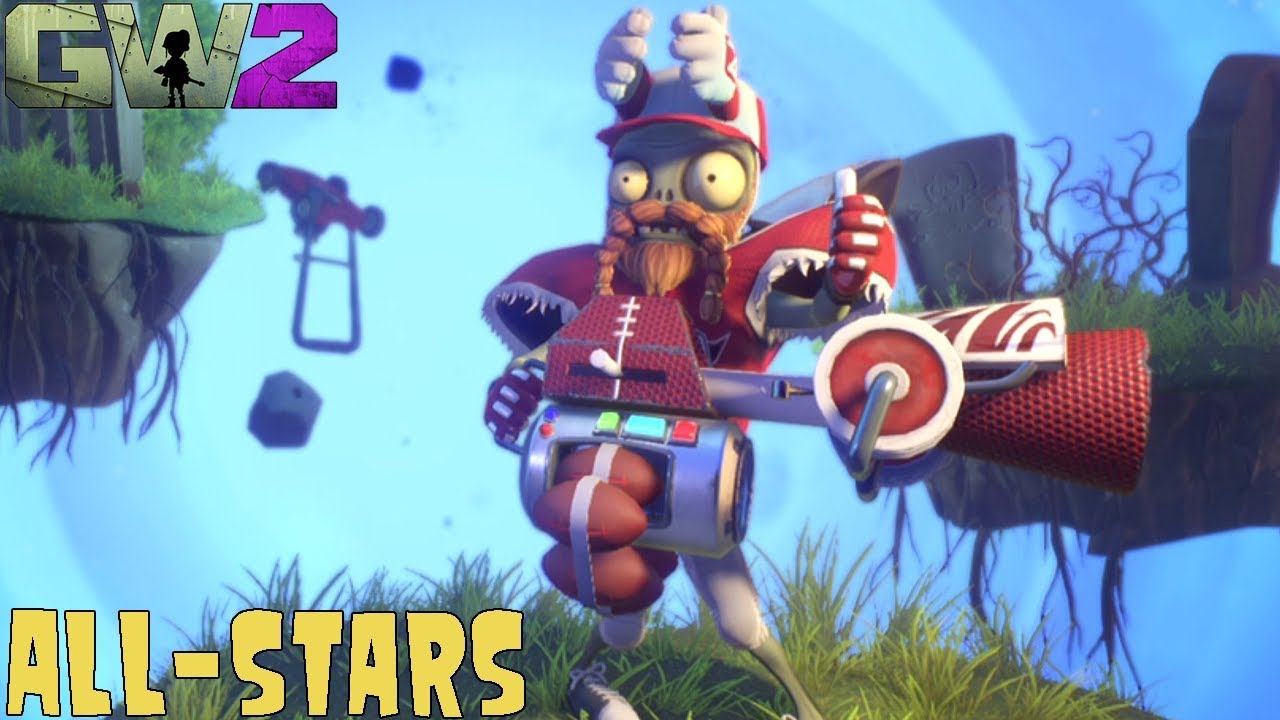 ALL-STARS na Defesa (Revezamento) Plants vs Zombies GARDEN WARFARE 2 ...