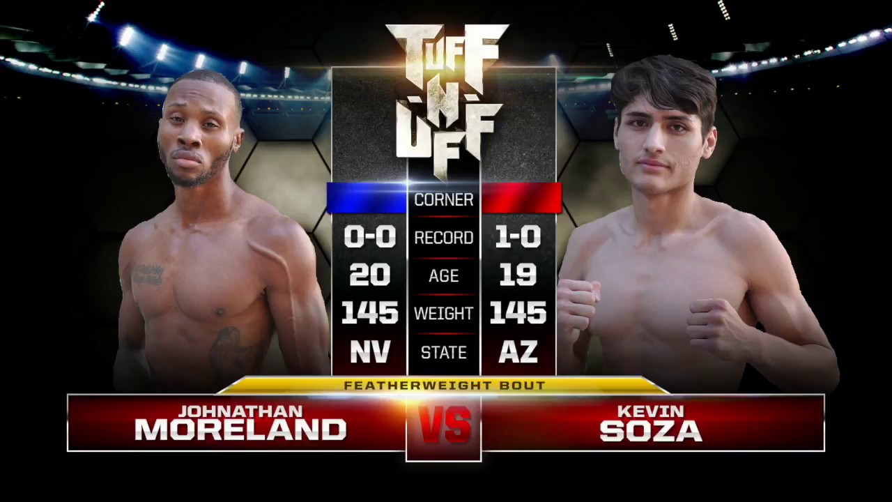 Tuff-N-Uff The Future Stars of MMA Jonathan Moreland vs Kevin Soza ...