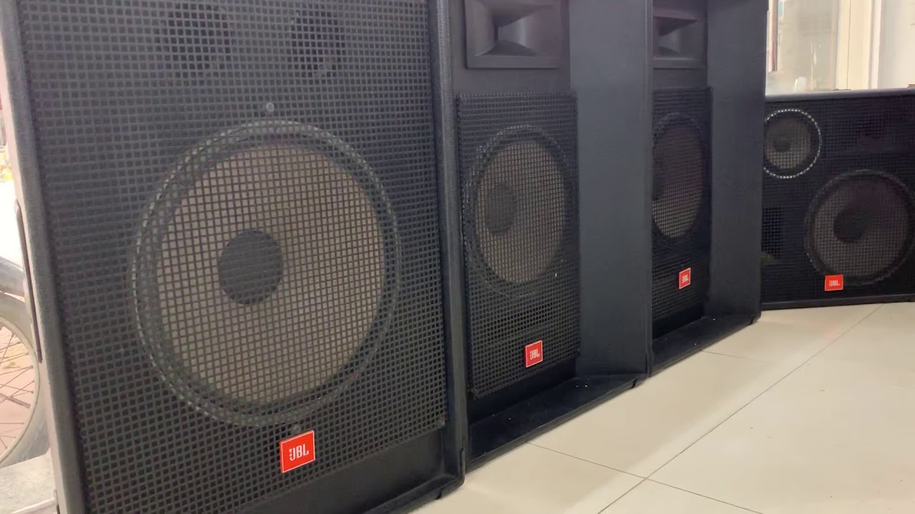 JBL mr835- JBL mr826 và sub JBL 818 về nhiều - YouTube
