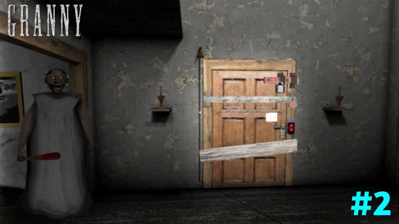 GRANNY GAME | DOOR ESCAPE FROM GRANNY'S HOUSE | GRANNY 1 | DOOR ESCAPE ...