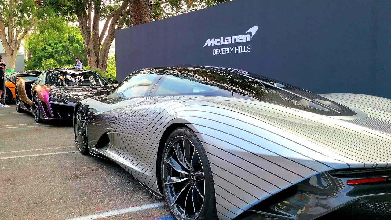 Rarest of the Rare: One-Off McLaren Speedtail "Albert" & 1 of 15 ...