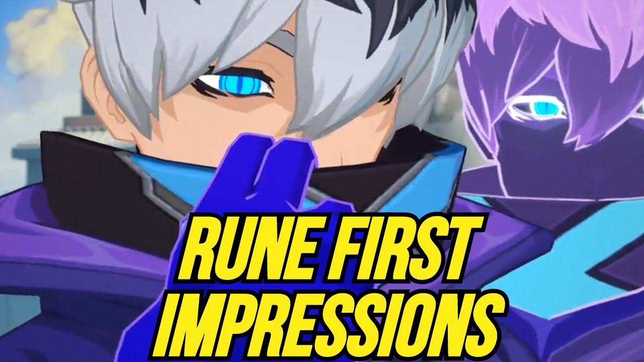 Omega Strikers: Rune First Impressions, first game as Rune - YouTube