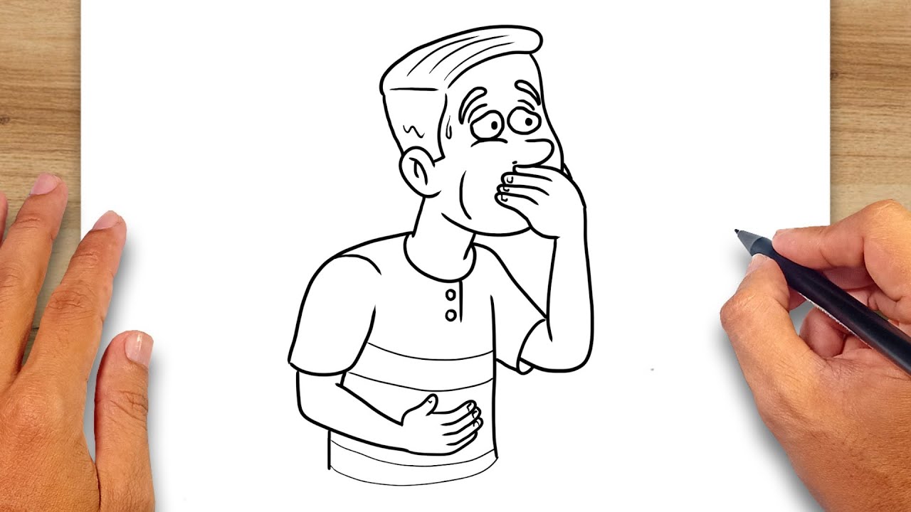 How to draw Nausea - YouTube